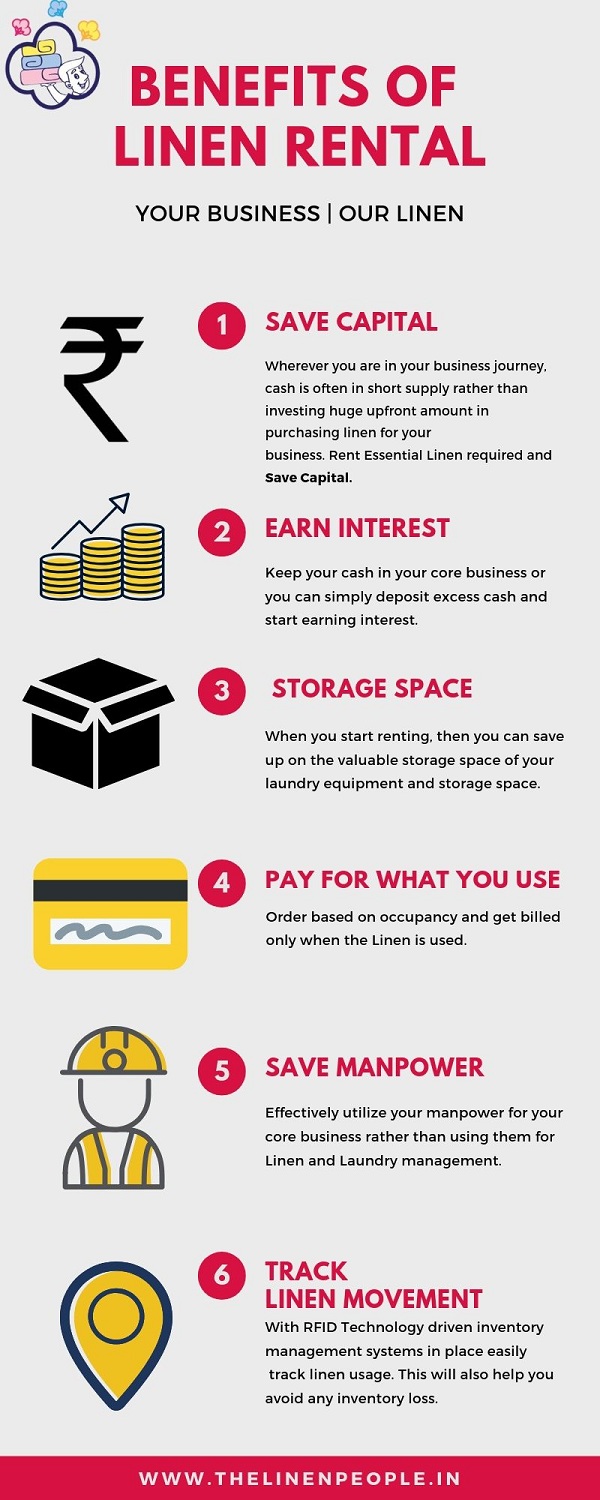 The Linen People | Benefits of Linen Rentals